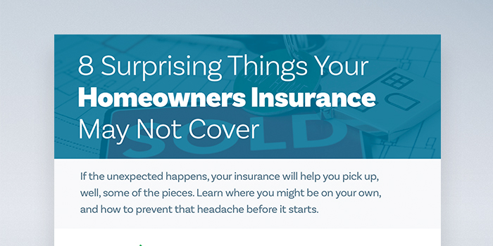 Infographic: 8 Surprising Things Your Homeowners Insurance May Not ...