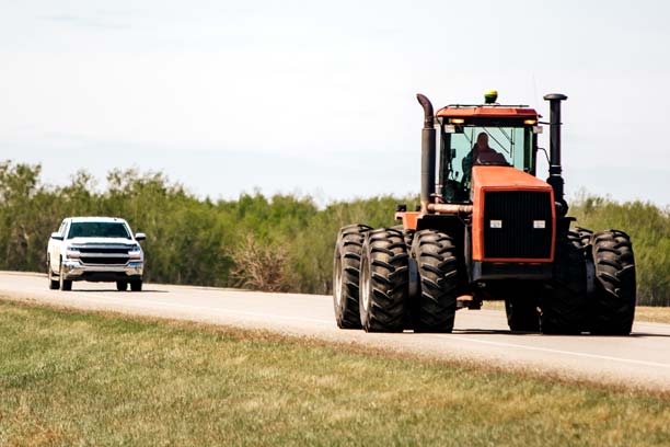 Sharing the Road With Farm Equipment | Farm Bureau Financial Services